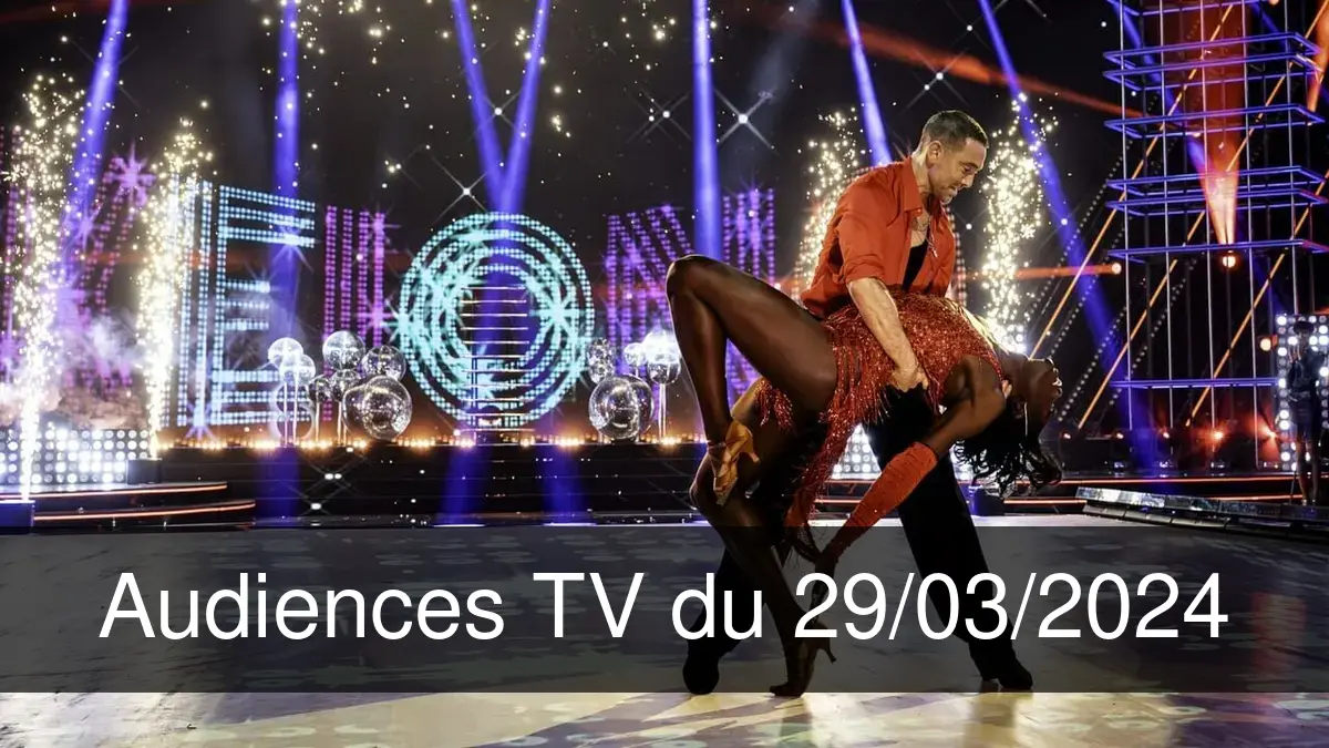 Audience TV du Vendredi 29 mars 2024