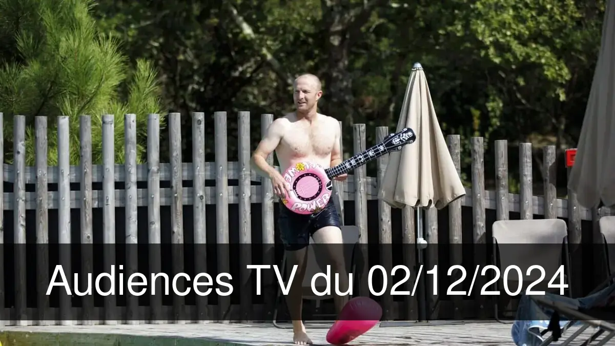 Audience TV du Lundi 2 décembre 2024