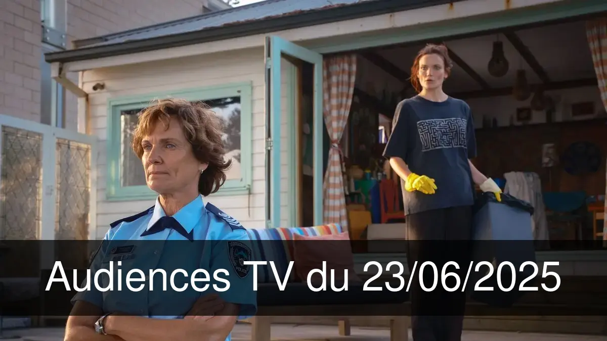 Audience TV du Lundi 23 juin 2025