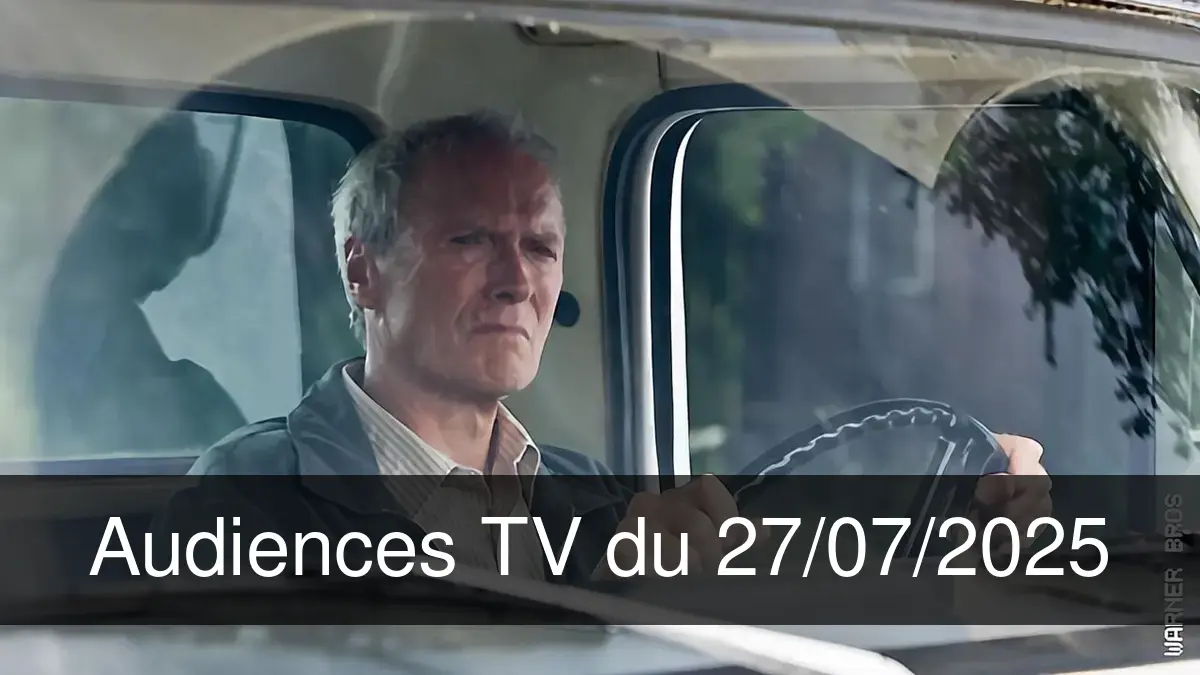 Audience TV du Dimanche 27 juillet 2025