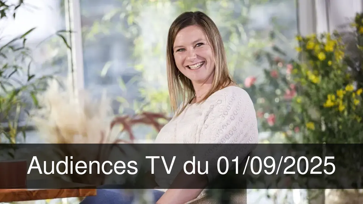 Audience TV du Lundi 1 septembre 2025