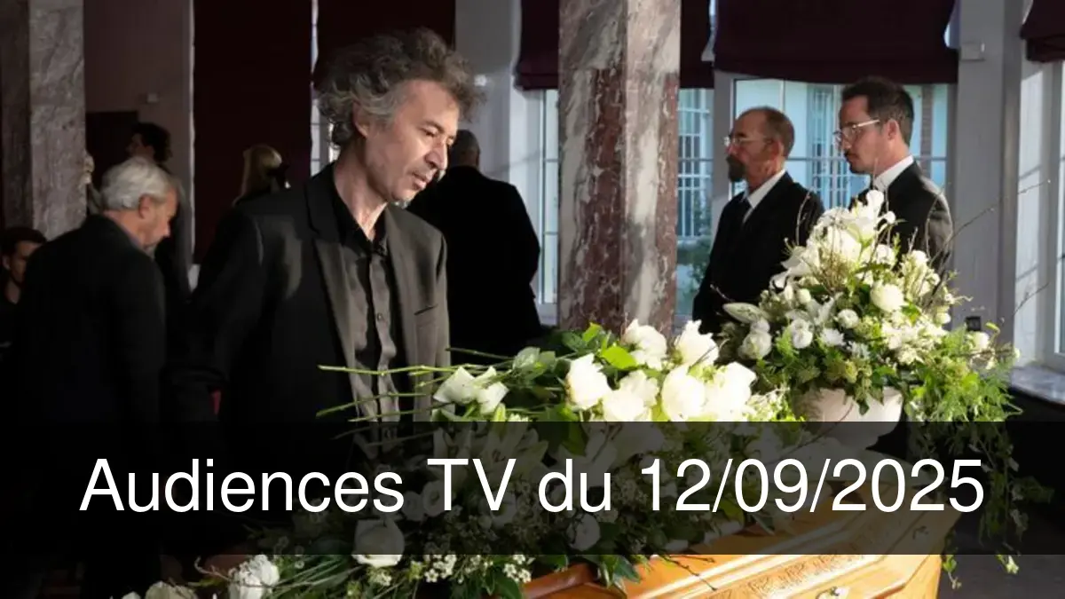 Audience TV du Vendredi 12 septembre 2025