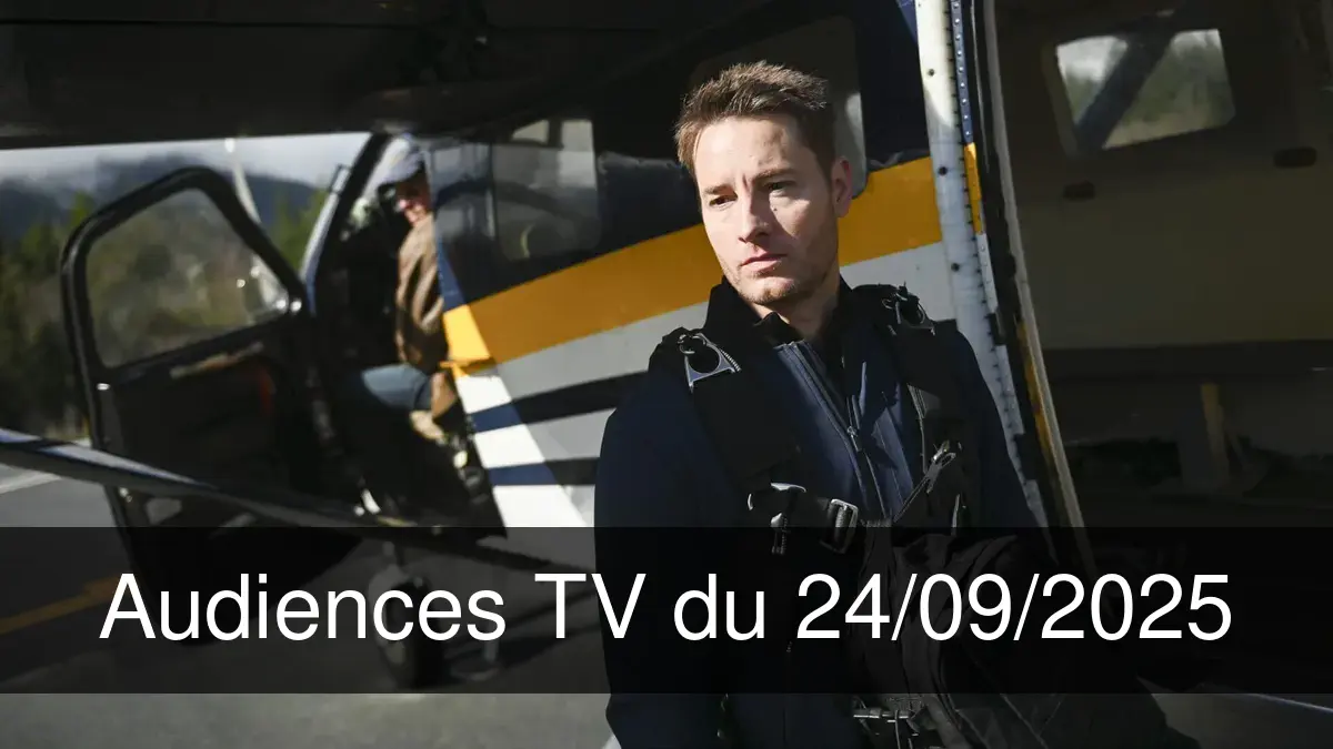 Audience TV du Mercredi 24 septembre 2025