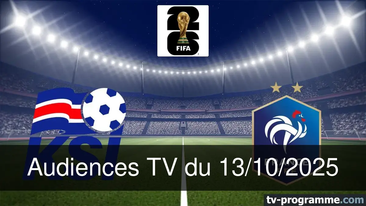 Audience TV du Lundi 13 octobre 2025