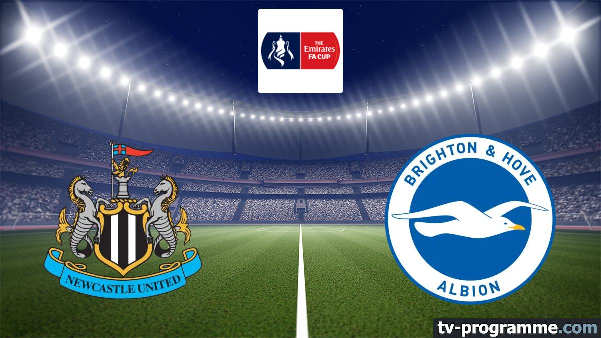 Newcastle / Brighton & Hove Albion Football Coupe d'Angleterre 2024 ...