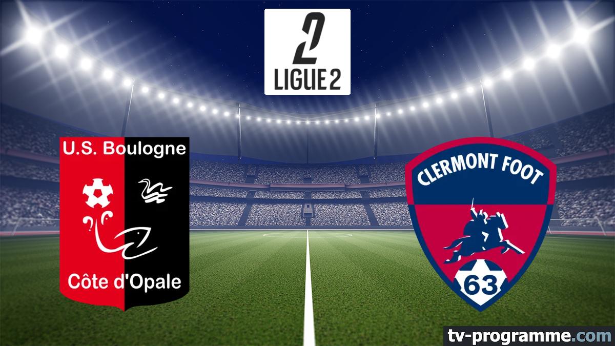 Boulogne-sur-Mer / Clermont Foot Football Ligue 2 BKT 2024-2025 - Sport ...