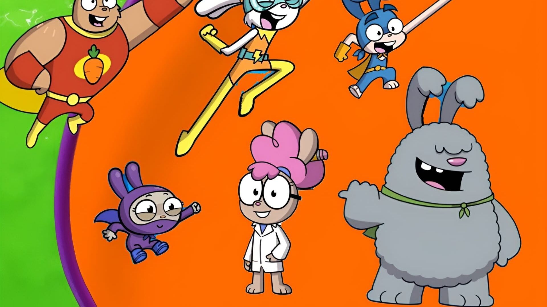 Super Duper Bunny League S01E13 La naissance des Super Lapins / Un ...