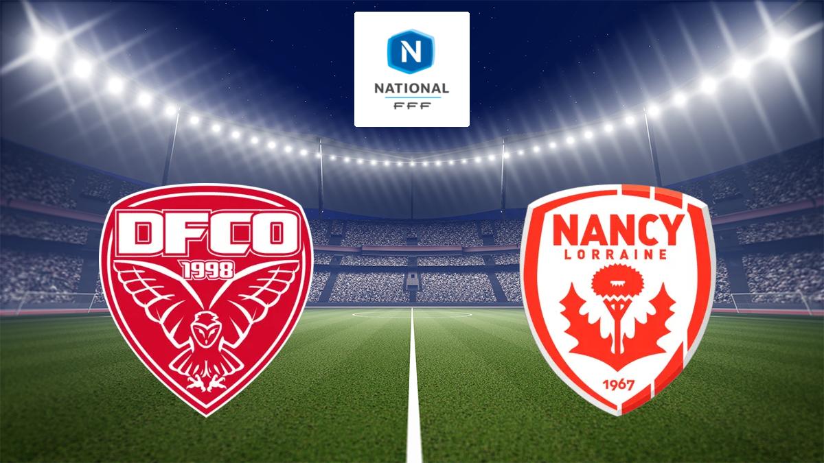 Dijon / Nancy Football National 1 2023/2024 (Sport) où regarder TV ...
