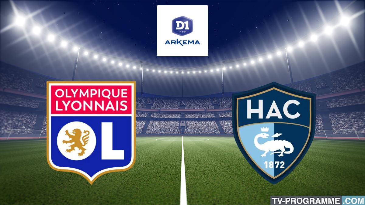 Lyon / Le Havre Football D1 Arkema 2023/2024 - Sport