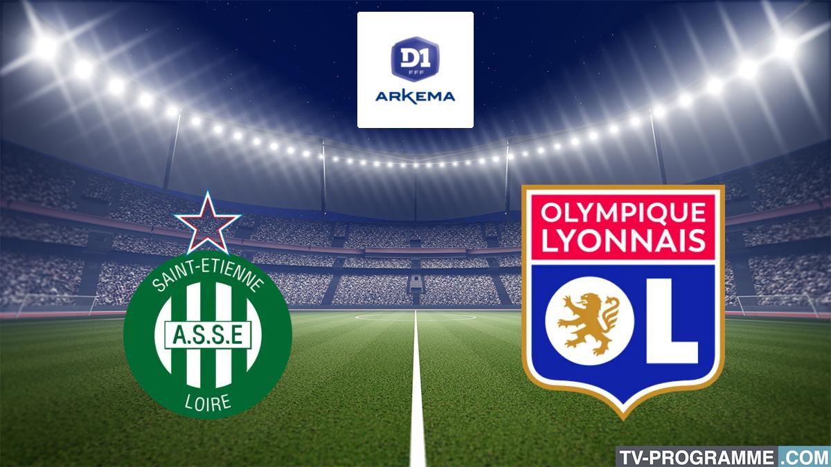 Saint-Etienne / Lyon Football Arkema Première Ligue 2024-2025 - Sport ...