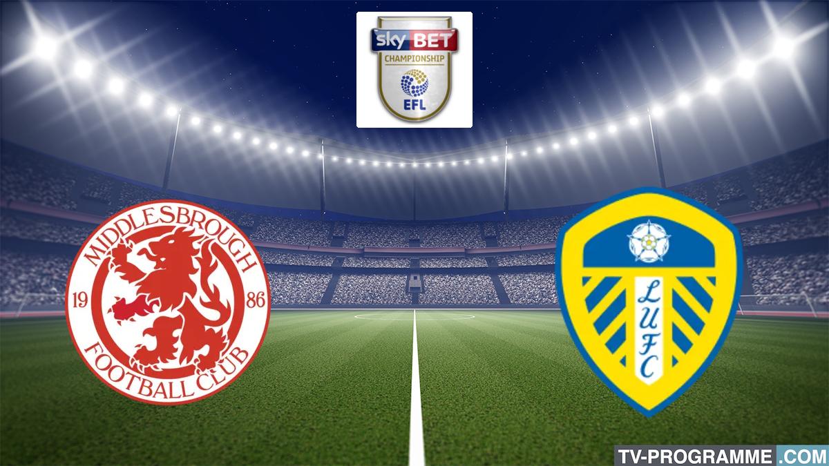 Middlesbrough / Leeds Football Championship 2023/2024 - Sport