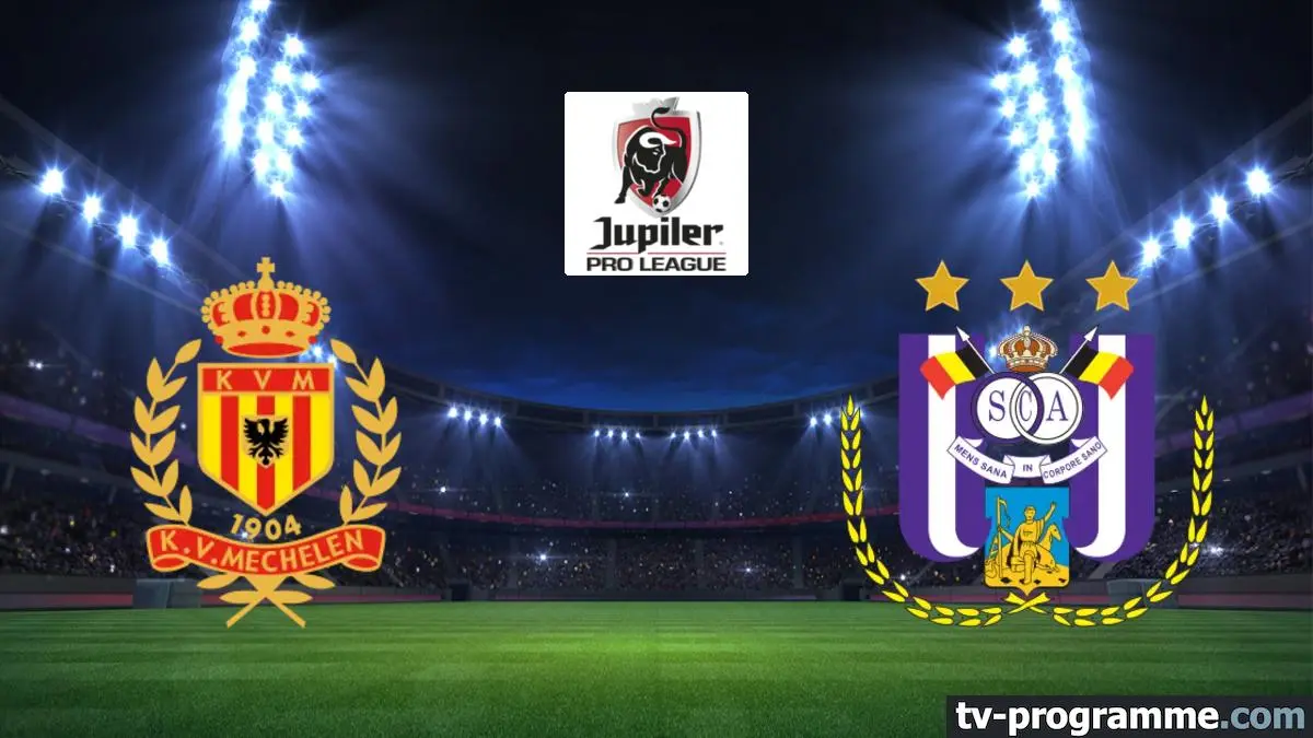 Malines / Anderlecht Football Championnat de Belgique D1A 2024/2025 ...