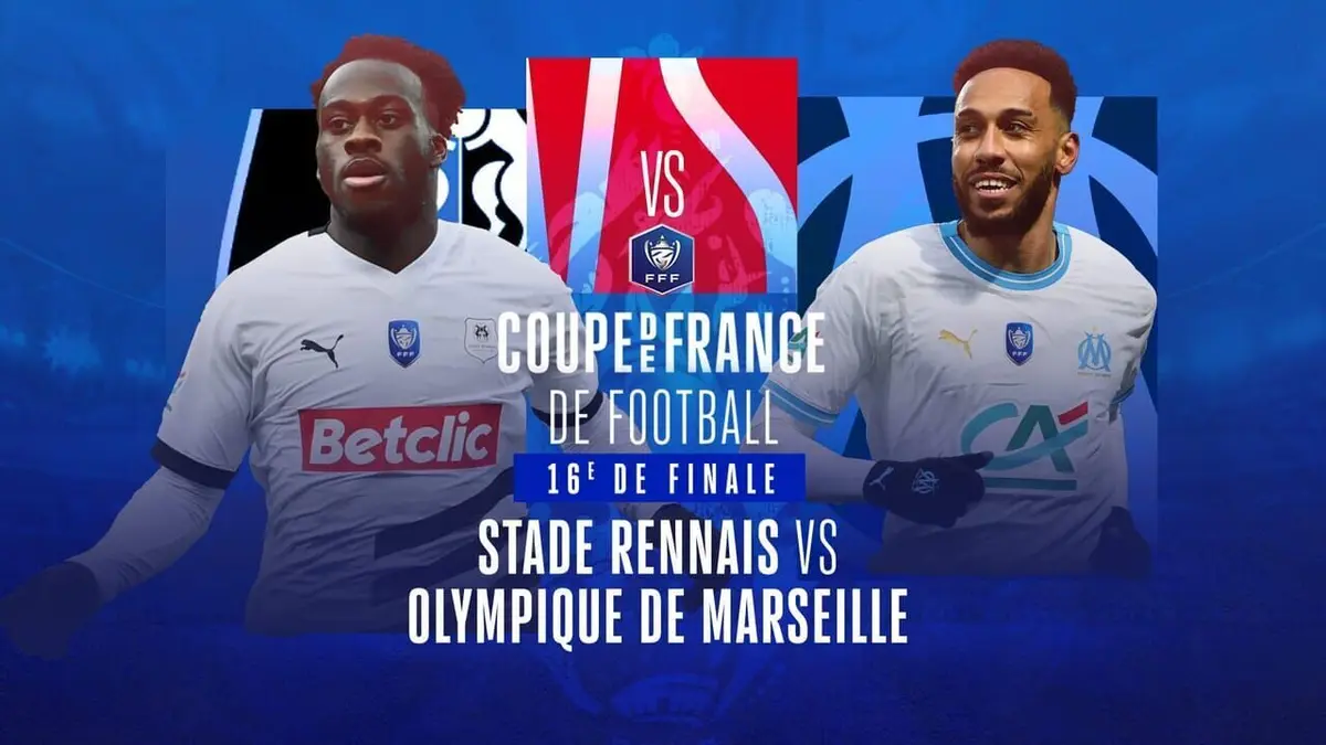 Rennes / Marseille Football Coupe de France 2023/2024 (Sport ...