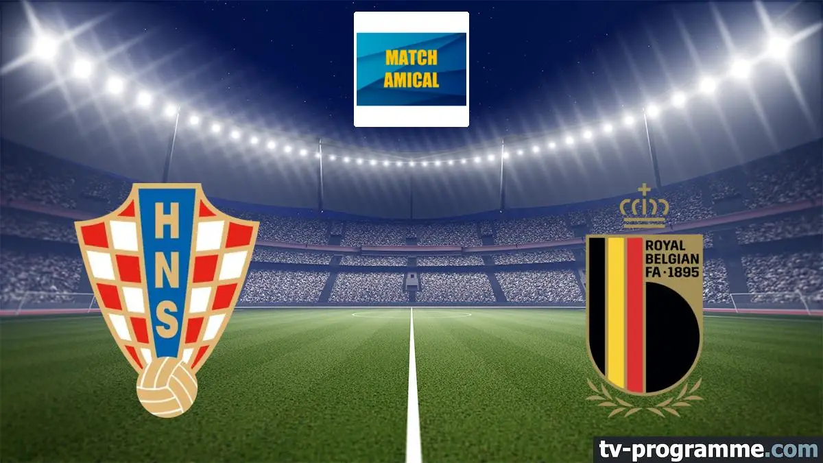 Croatie / Belgique Football Match amical international 2026 - Sport (2026)