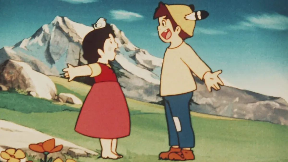 Heidi S01E01 La montagne - Dessin animé (1974)