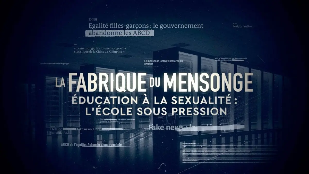 La fabrique du mensonge Education à la sexualité, l'école sous pression replay : revoir en ...
