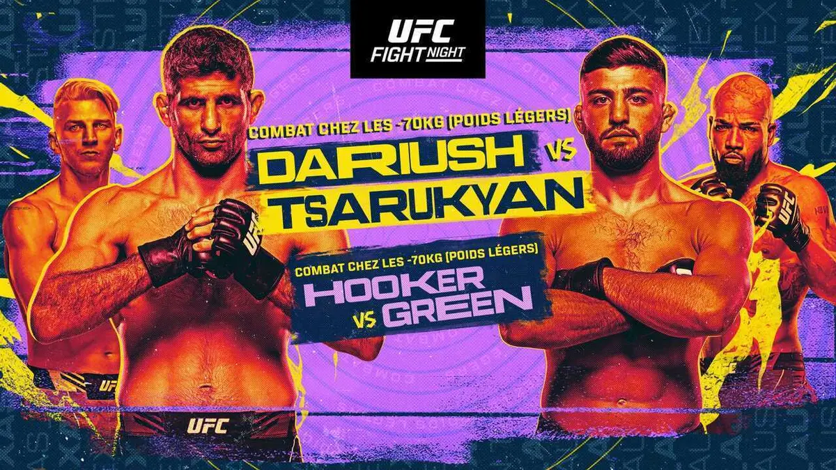 Beneil Dariush / Arman Tsarukyan MMA MMA : Ultimate Fighting ...