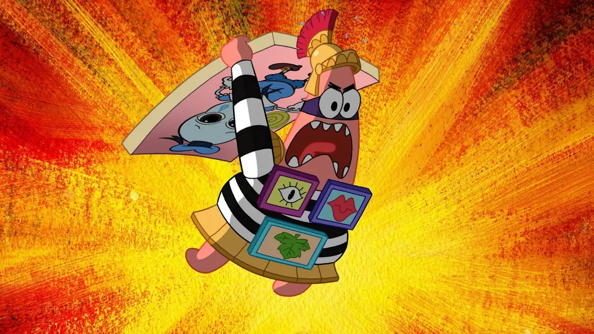 Patrick Super Star S02E02 La Super Famille / Panique au musée (Série ...