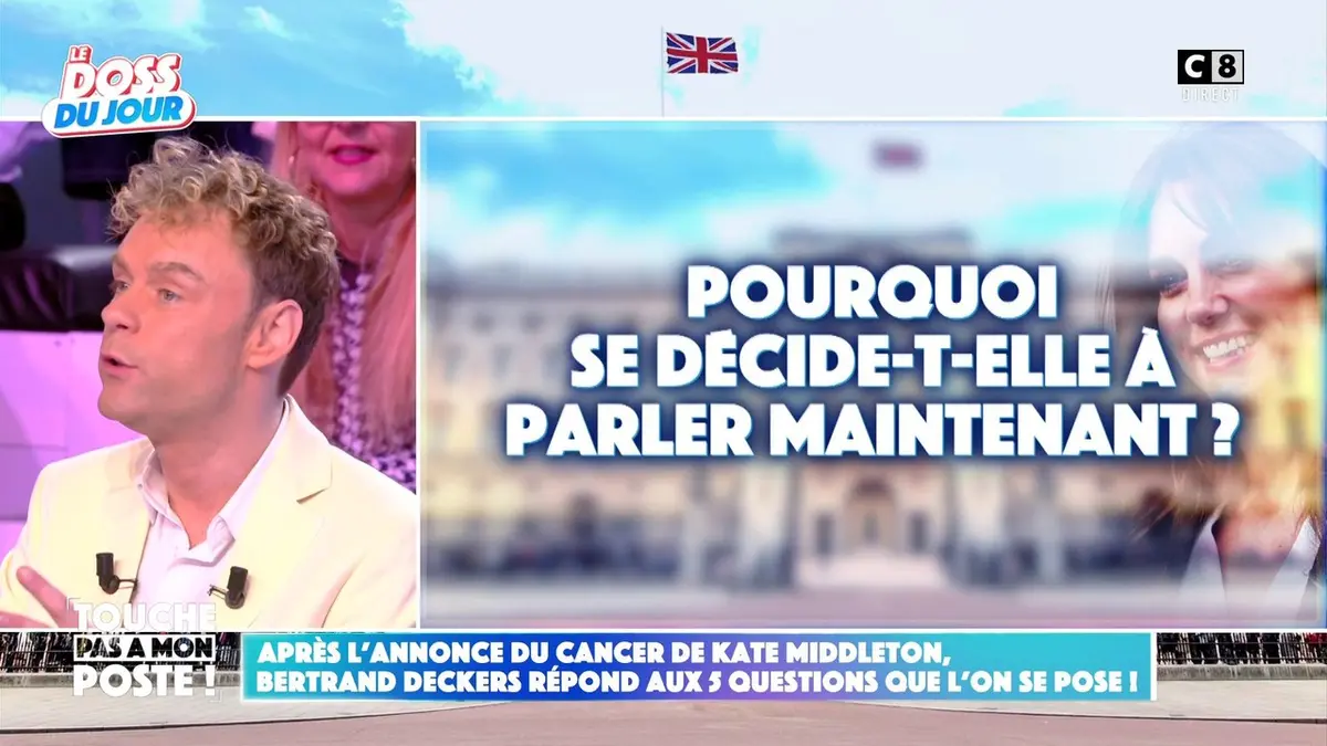 Replay Touche pas à mon poste ! du 26/03/2024 : Après l'annonce du cancer de Kate Middleton,…