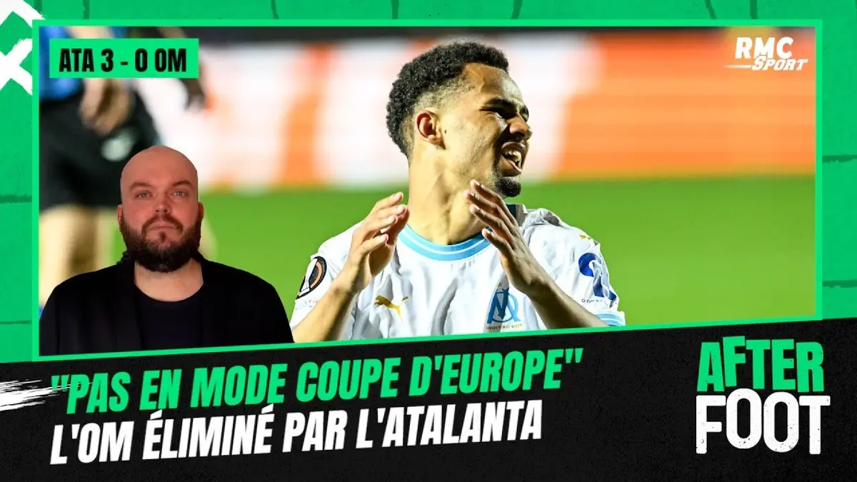After Foot replay du 10/05/2024 : Atalanta 3-0 OM : Marseille "n'était ...