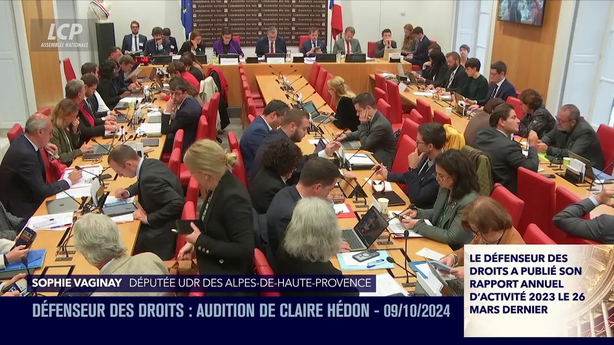La Chaîne parlementaire replay du 11/10/2024 : Audition à l'Assemblée ...