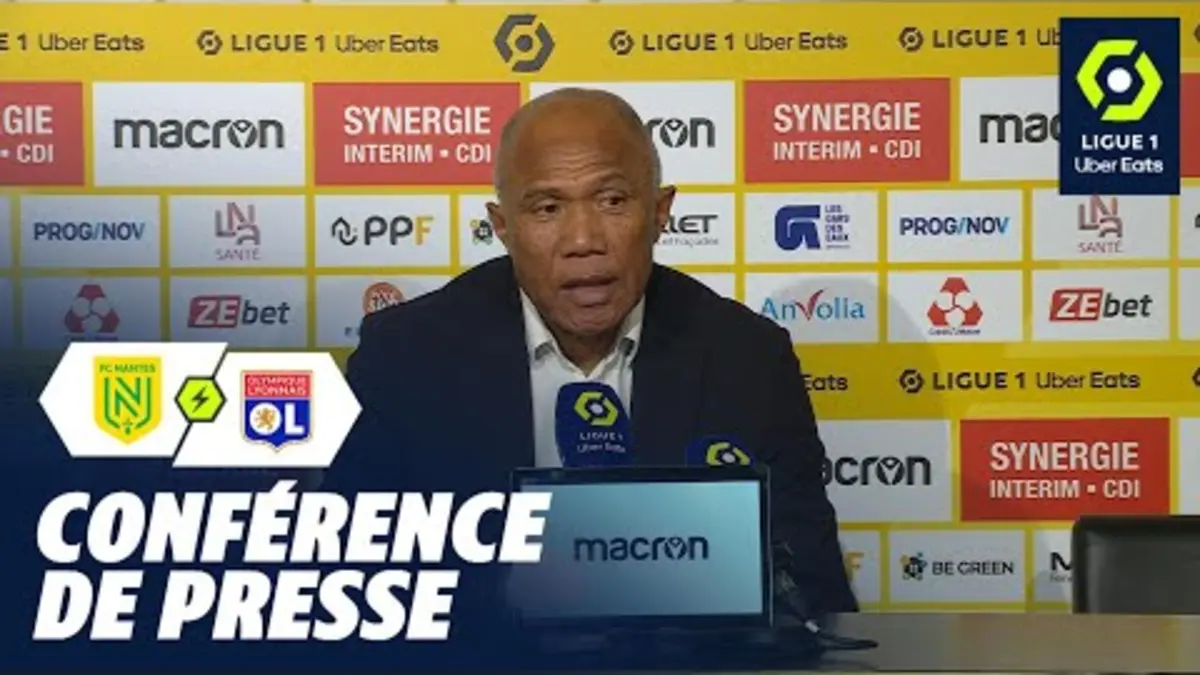 Canal+ replay du 08/04/2024 : Conférence de presse FC NANTES ...