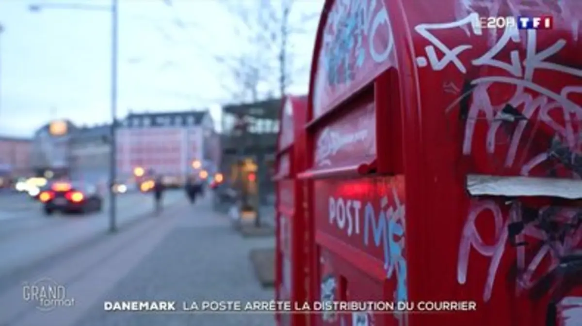 Journal de TF1 replay du 30/12/2025 : Danemark : la Poste arrête la ...