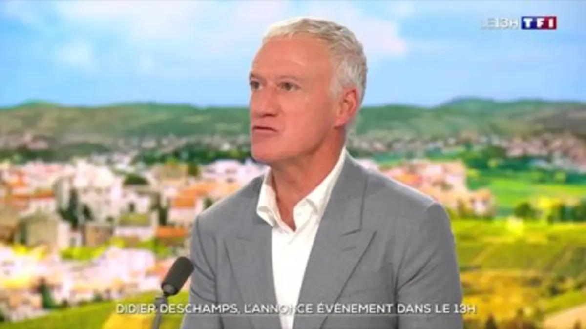 Journal de TF1 replay du 08/01/2025 : Didier Deschamps : l'annonce événement dans le 13H