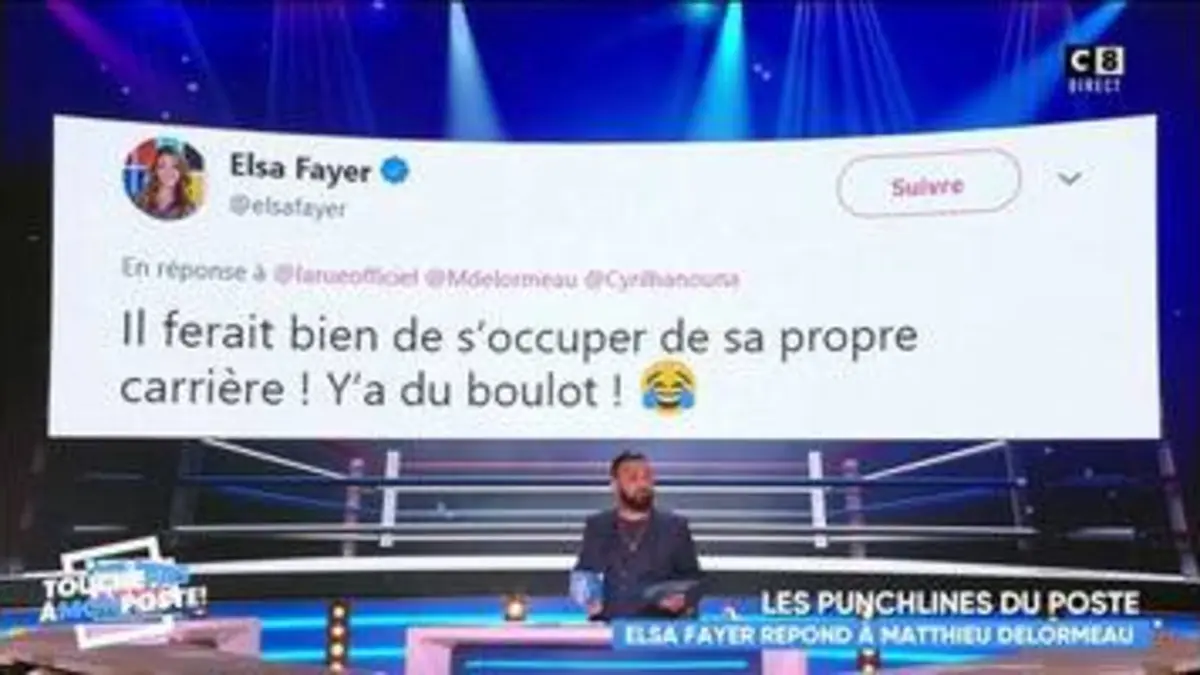 Touche pas à mon poste ! replay du 23/04/2019 : Elsa Fayer répond à ...