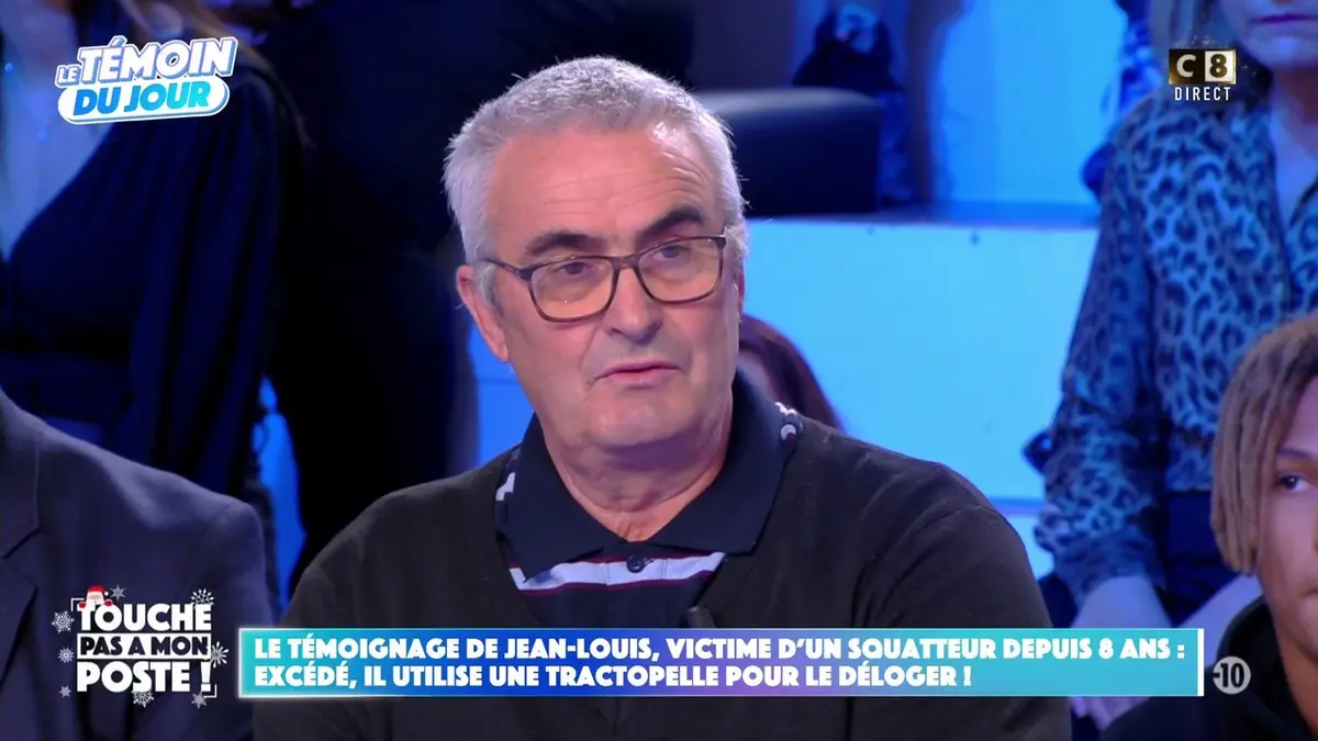 Touche pas à mon poste ! replay du 30/11/2023 : Excédé, un propriétaire utilise une tractopelle…