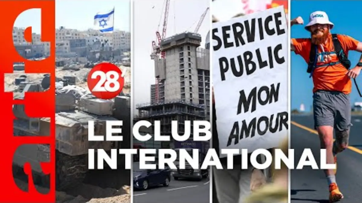 28 minutes replay du 13/04/2024 : Gaza, fonction publique, béton ...