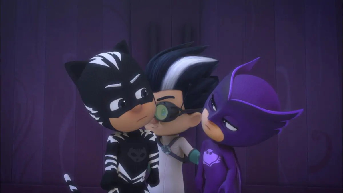 Les Pyjamasques replay du 26/12/2018 : Gluglu et le contrario laser