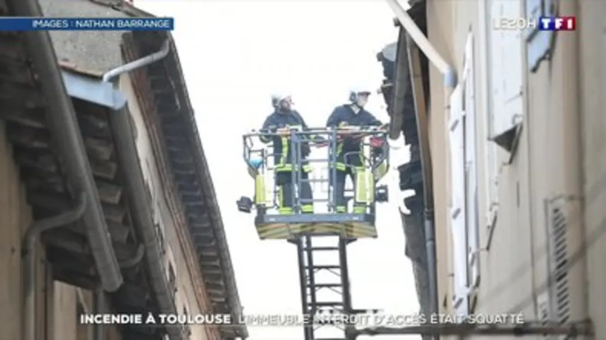Replay Journal de TF1 du 11/02/2025 : Incendie à Toulouse : l'immeuble interdit d'accès…