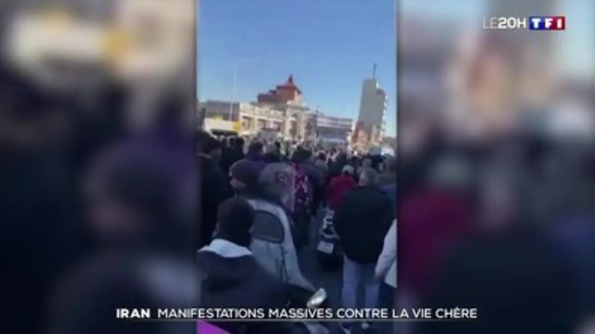 Journal de TF1 replay du 30/12/2025 : Iran : manifestations massives ...