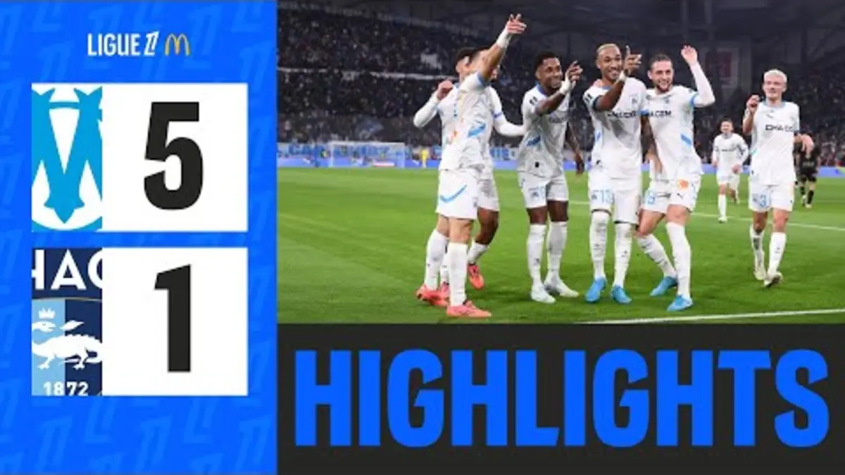Canal+ replay du 05/01/2025 : L'OM entame 2025 avec un FESTIVAL OFFENSIF face au HAVRE | 16ème…