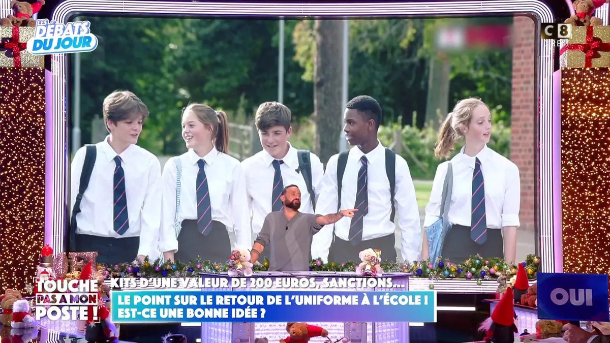 Replay Touche pas à mon poste ! du 12/12/2023 : L'uniforme à l'école : une bonne idée