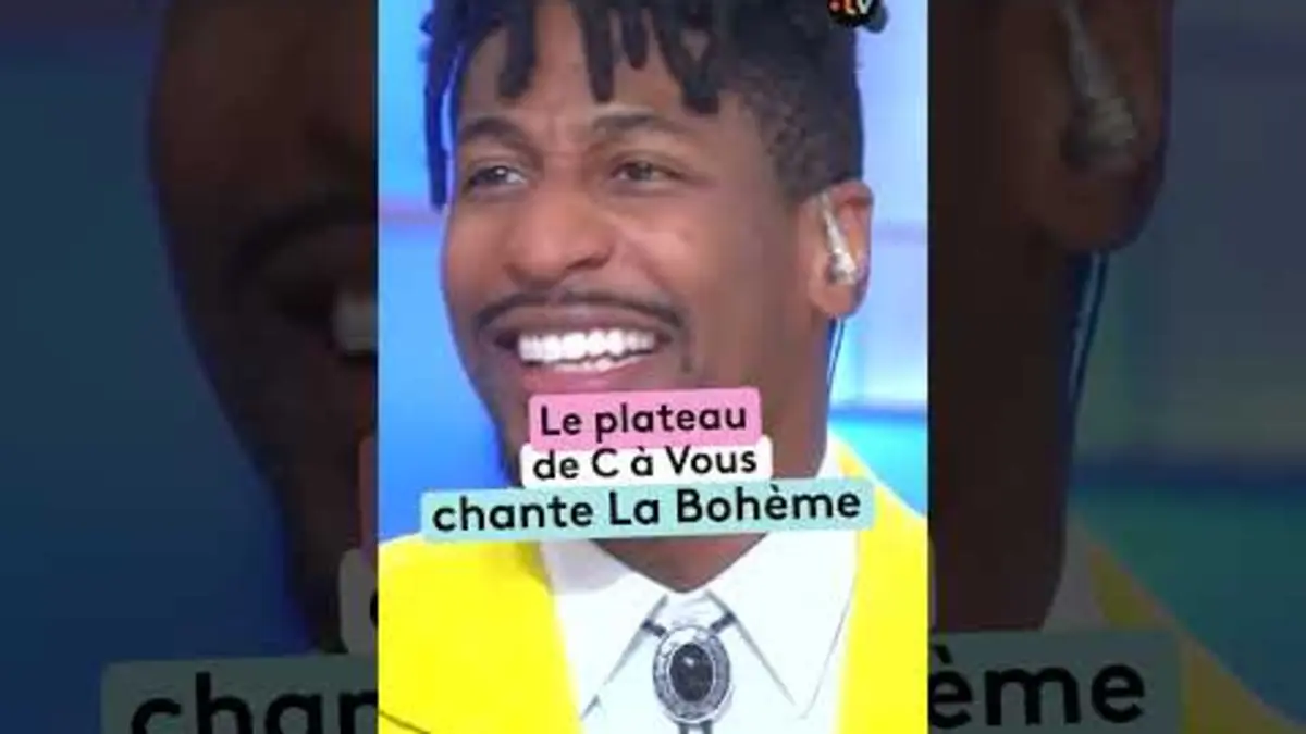 C à vous replay du 08/11/2025 : "La Bohème" chantée par le plateau de C ...