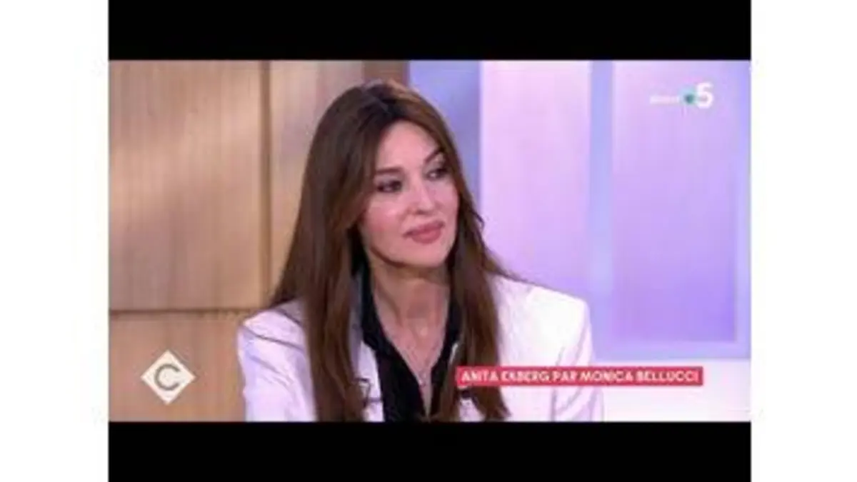 C à vous replay du 01/11/2022 : La Diva Monica Bellucci - C à Vous - 01 ...