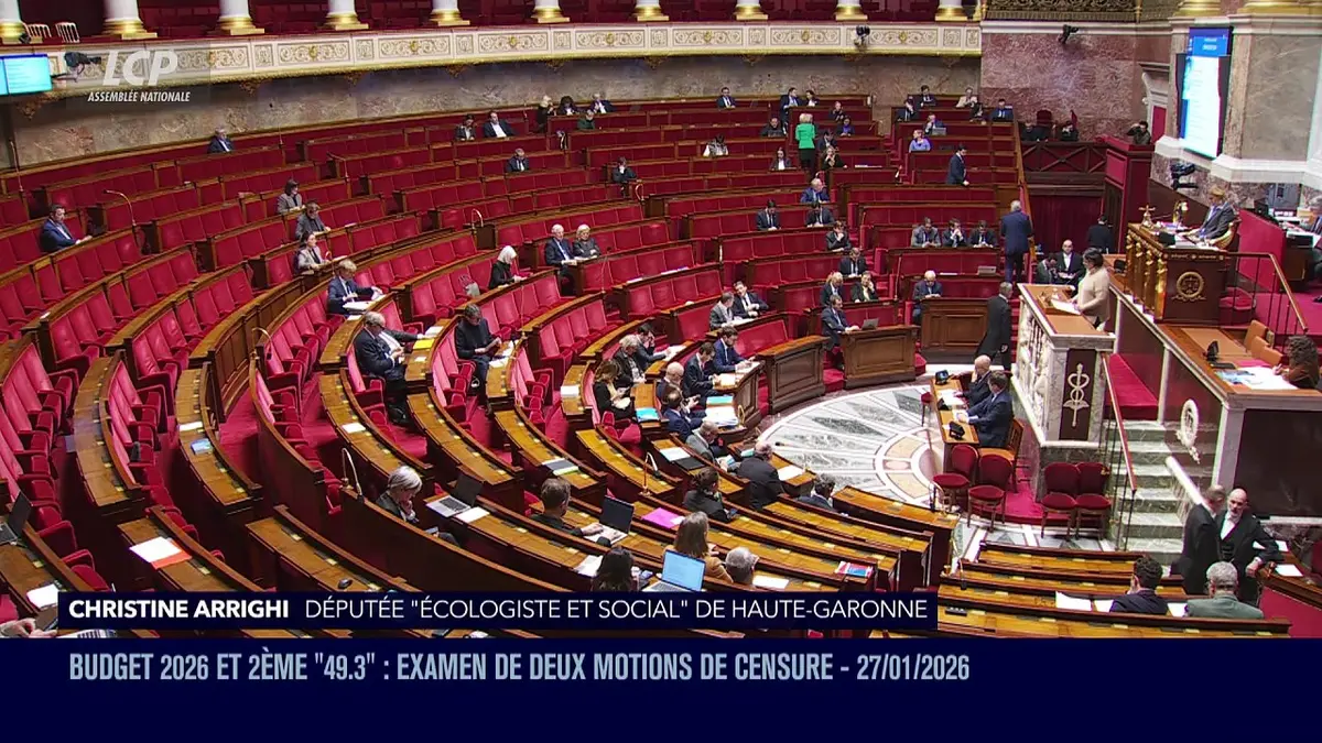 La Chaîne parlementaire replay du 28/01/2026 : La séance est ouverte ...