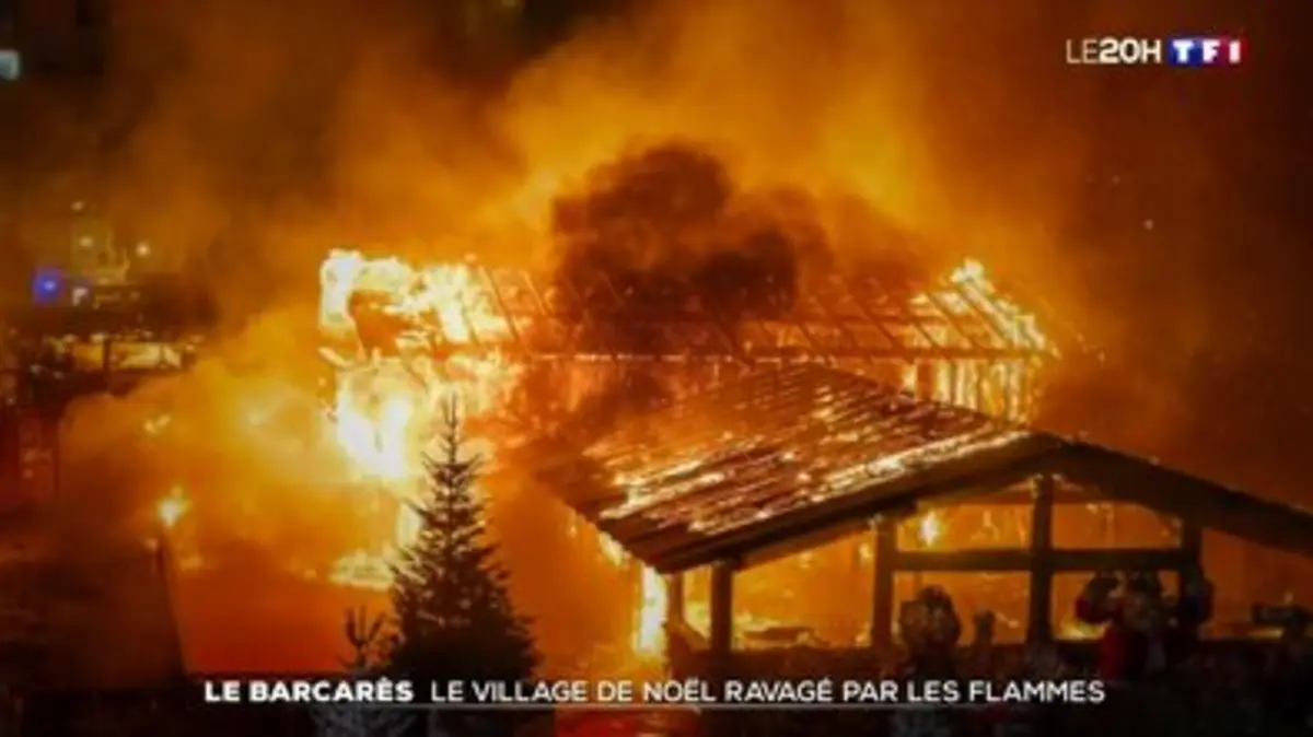 Journal de TF1 replay du 11/11/2024 : Le Barcarès : le village de Noël ravagé par les flammes