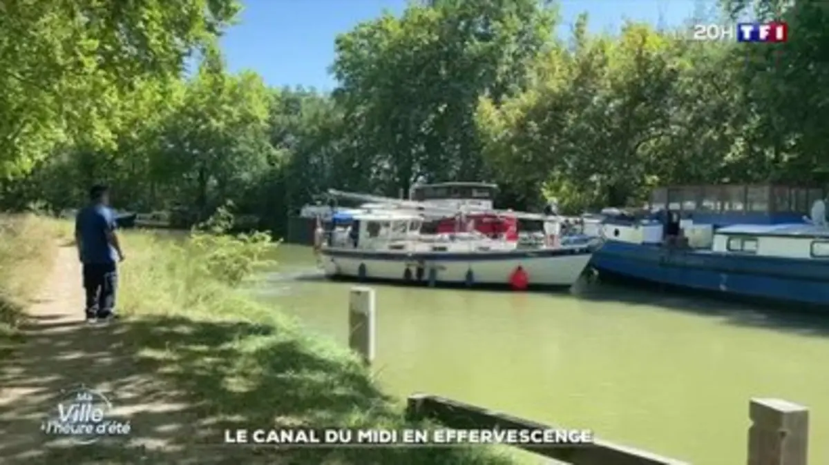 Journal de TF1 replay du 27/07/2025 : Le Canal du Midi en effervescence