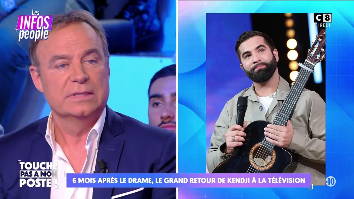 Replay Touche pas à mon poste ! du 02/10/2024 : Le retour de Kendji 5 mois après le drame