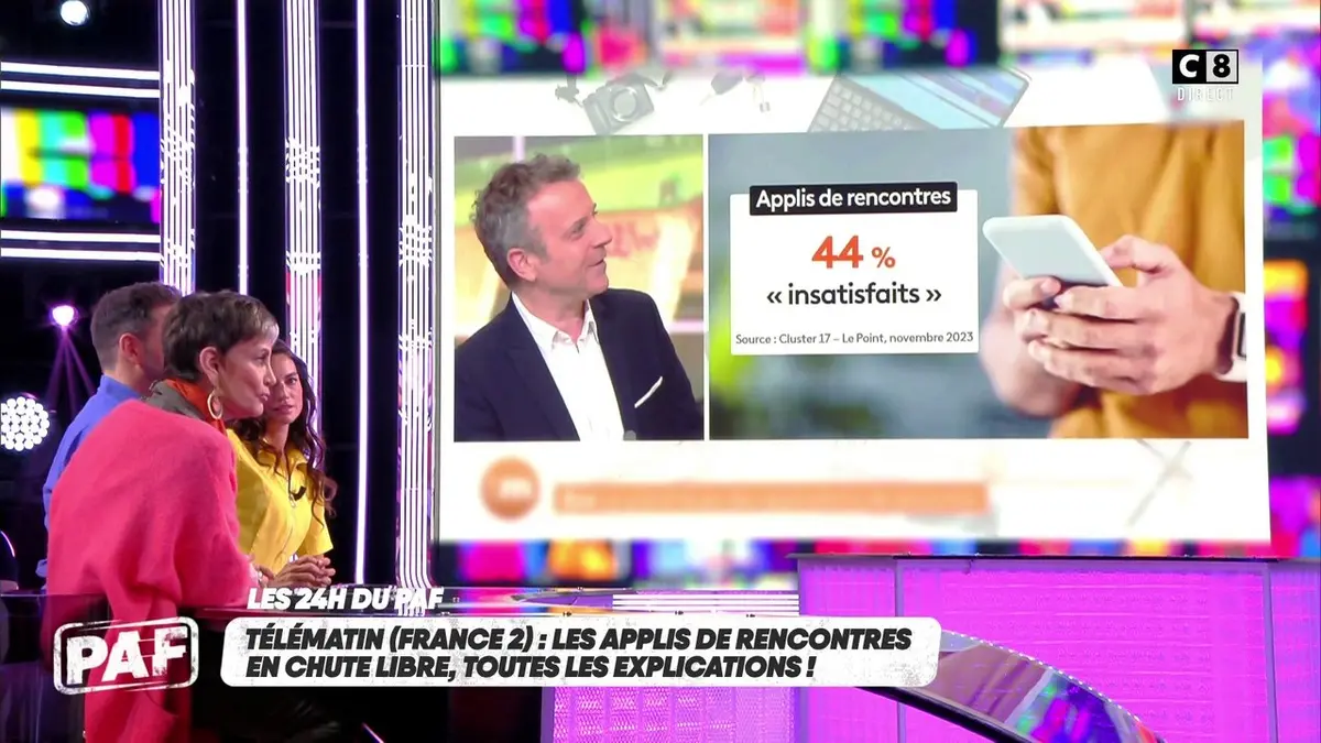 Touche pas à mon poste ! replay du 06/06/2024 : Les applications de rencontres en chute libre