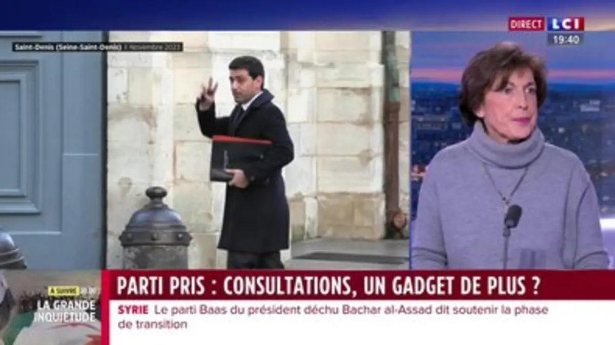LCI replay du 09/12/2024 : Les Partis Pris : "Consultations, un gadget ...