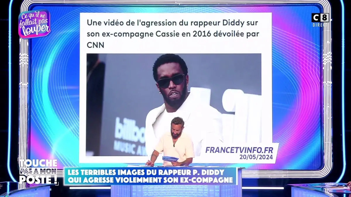 Replay Touche pas à mon poste ! du 20/05/2024 : Les terribles images du rappeur P.Diddy qui agresse…