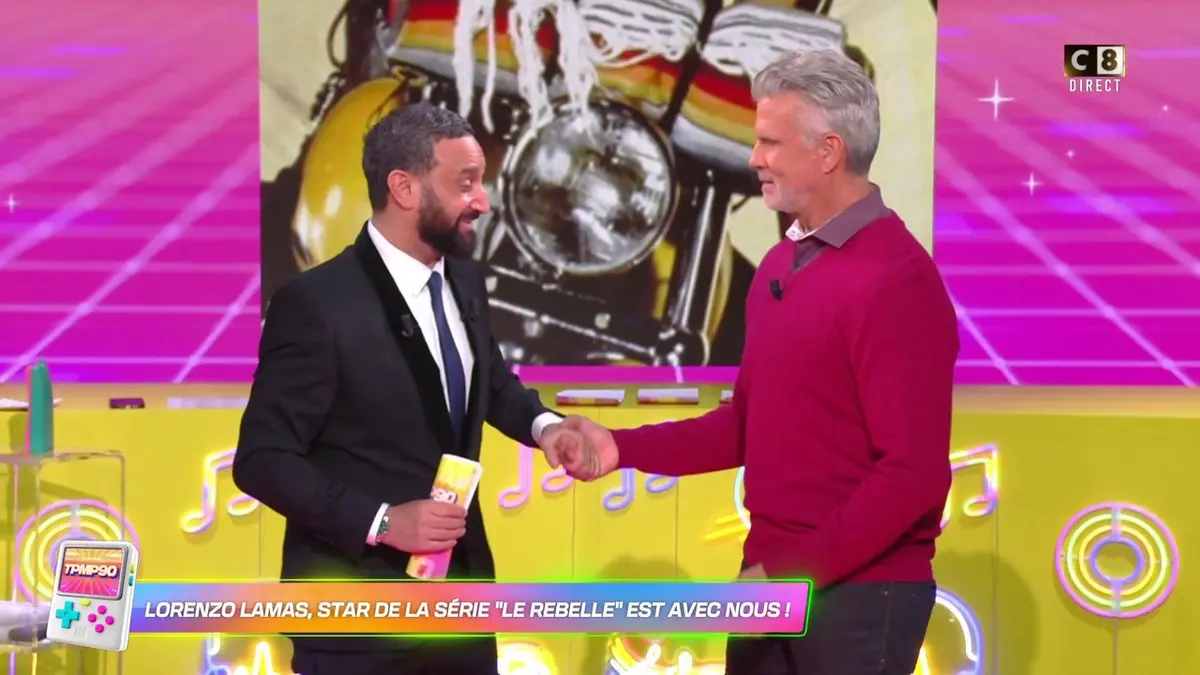 Touche pas à mon poste ! replay du 21/12/2023 : Lorenzo Lamas débarque par surprise dans TPMP90