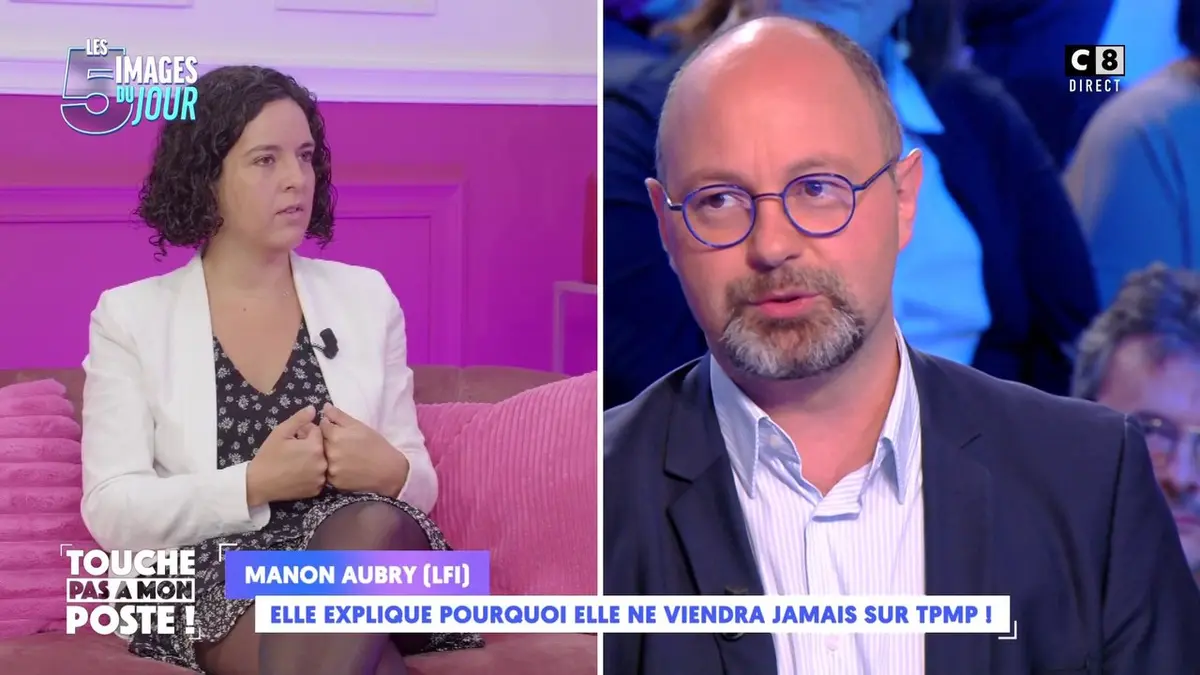 Touche pas à mon poste ! replay du 03/10/2024 : Manon Aubry explique pourquoi elle ne viendra…