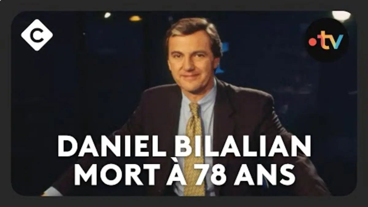 C à vous replay du 15/05/2025 : Mort à 78 ans de Daniel Bilalian, l’ancien présentateur du 20h - La…