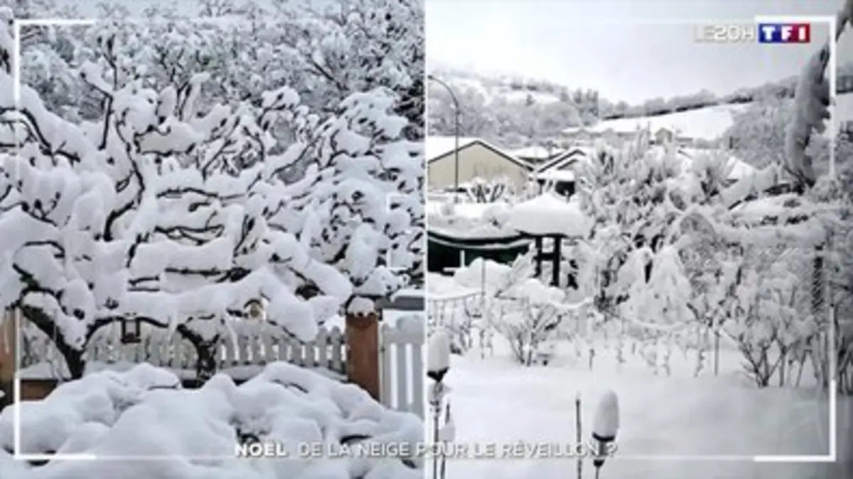 Journal de TF1 replay du 23/12/2025 : Noël : de la neige pour le ...