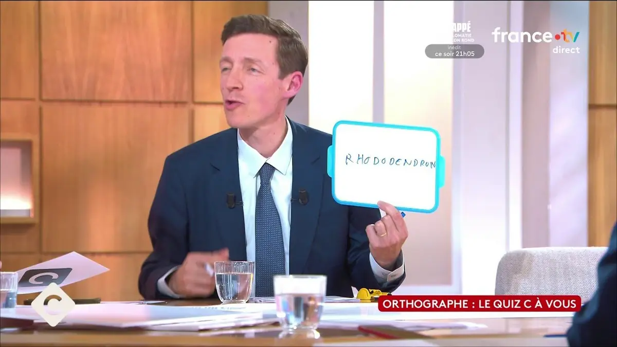 C à vous replay du 02/06/2026 : Orthographe : C à vous teste le ...